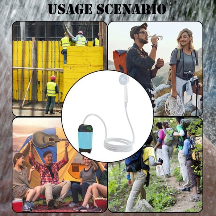 Douche Camping Chauffante，Douche Camping,Douche Portable,Avec Écran ...
