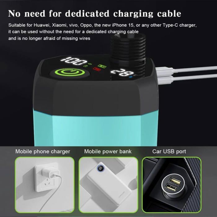 Douche Camping Chauffante，Douche Camping,Douche Portable,Avec Écran ...