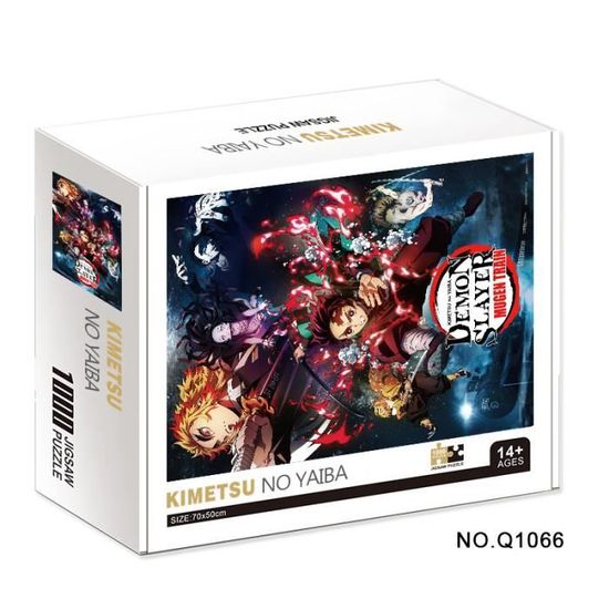 Puzzle 1000 Pièces - Relax Puzzles - Demon Slayer - Puzzles en Carton ...