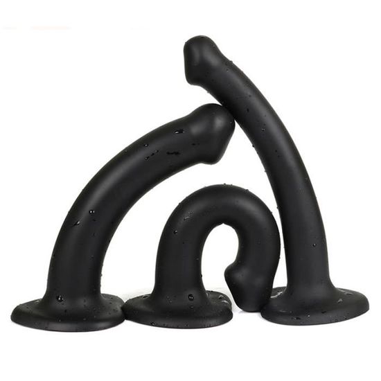 Godemichet Anal Long en Silicone pour femme et homme, jouet sexuel pour adulte, masturbateur ...