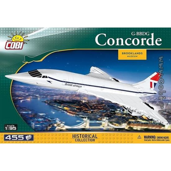 Jeux de construction - Concorde Concorde - 455 pièces Cobi - Cdiscount ...