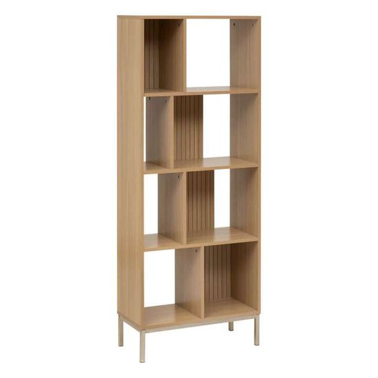Five Simply Smart - Bibliothèque en bois TASSO - Marron - Cdiscount Maison