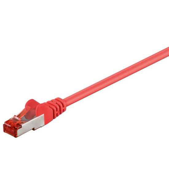 Câble réseau - GOOBAY - CAT 6-500 - 5m - Rouge - Couronne - Cdiscount Bricolage