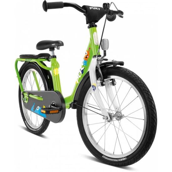Vélo Enfant - PUKY - Steel 18 - Vert - Aluminium - À partir de 5 ans ...