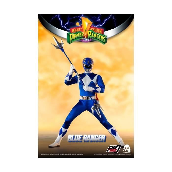 Threezero - Power Rangers : Mighty Morphin - Figurine FigZero 1/6 Blue ...
