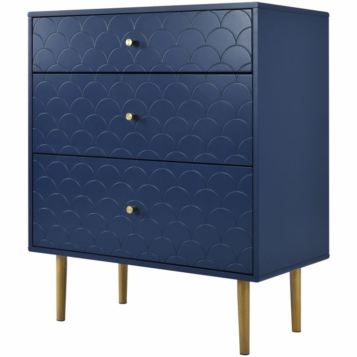 MODERNLUXE - Buffet moderne avec ragement pour chambre - 3 tiroirs ...