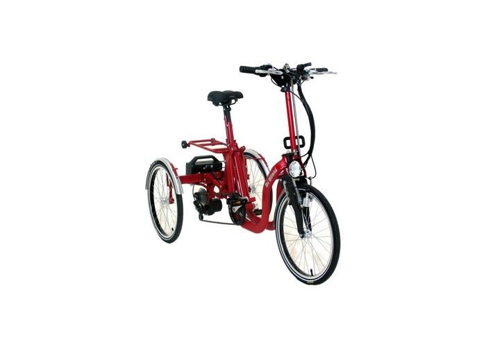 Di Blasi R34 rouge - Tricycle éléctrique pliant à batterie amovible ...