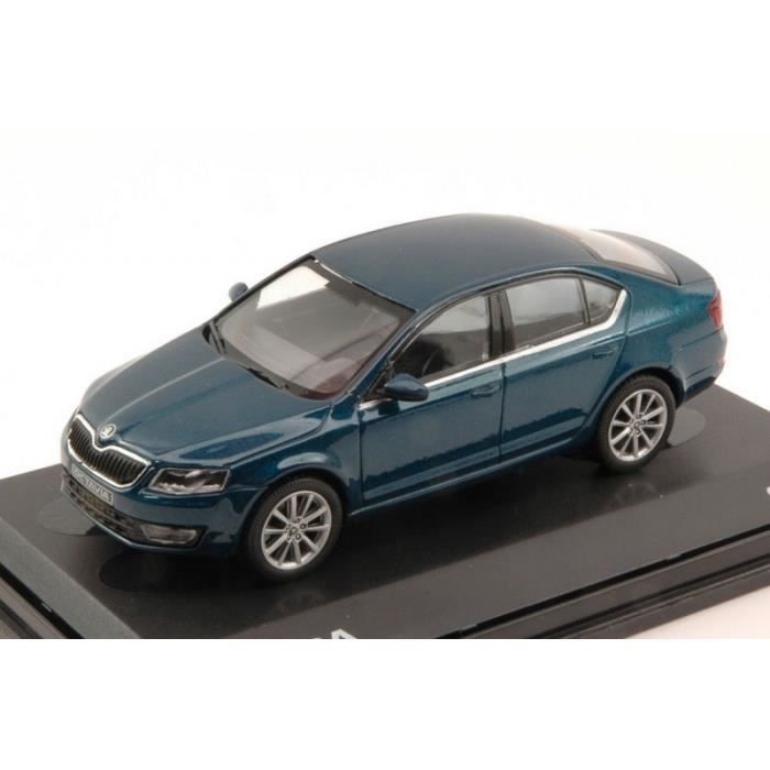 ABREX AB026KJ SKODA OCTAVIA III 2013 LAVA BLUE METALLIC 1:43 maquette ...