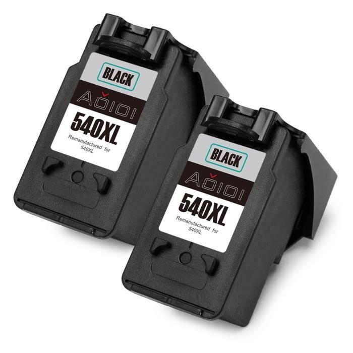 Canon PG-540XL NOIR Cartouches d'encre Compatible avec Canon PIXMA ...
