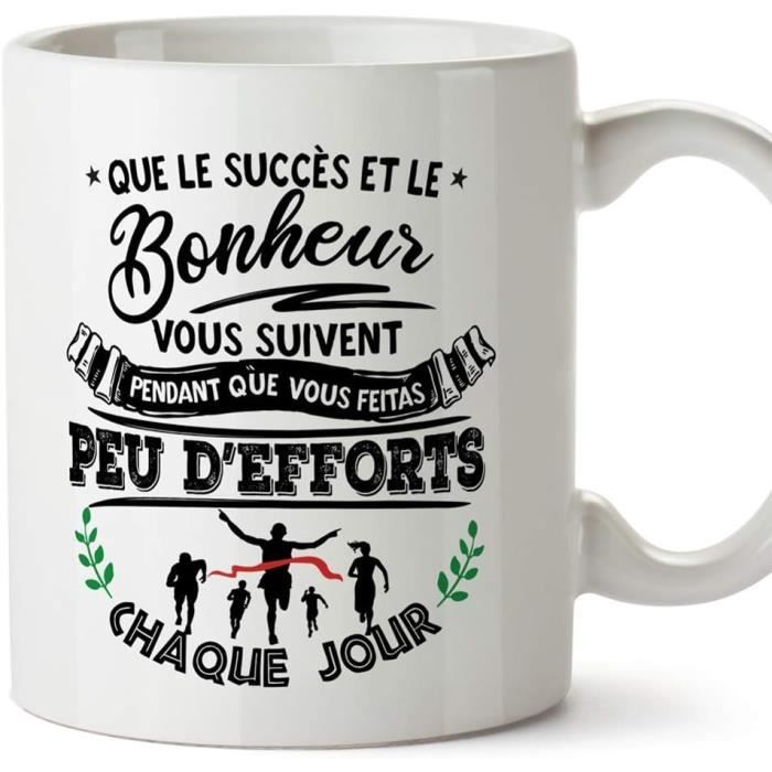 Tasse-Mug Pour Motiver - Puisse Le Succès Et Le Bonheur Vous Persécuter ...