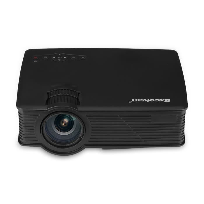 Excelvan EHD09 Mini LCD LED Projecteur Portable 1200 Lumens Cinéma ...