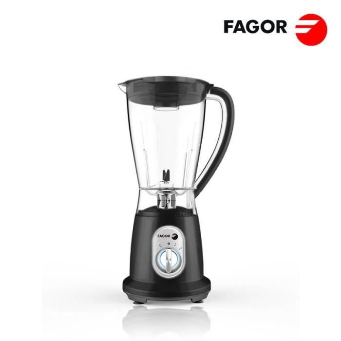 Blender 600w couleur noire. capacite 1,5l. fagor - Cdiscount Electroménager