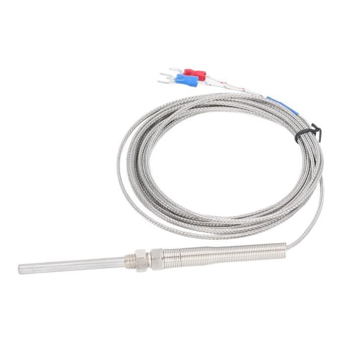 CT60-LD Probe de Thermocouple K Type Gaine Blindée 50mm Capteur de ...