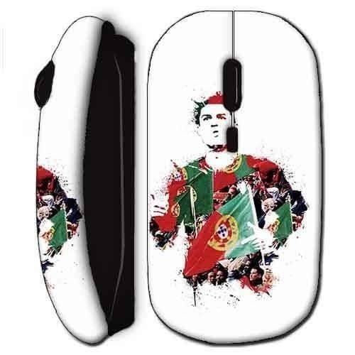 Souris Sans Fil - Cristiano Ronaldo - Football Noir - USB Wifi ...