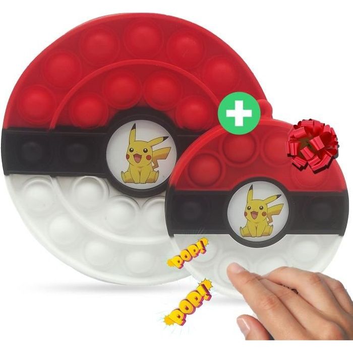 OLYMPE - Pop it Pokeball Fidget Toys - Anti Stress, popit Jeux Pas Cher ...