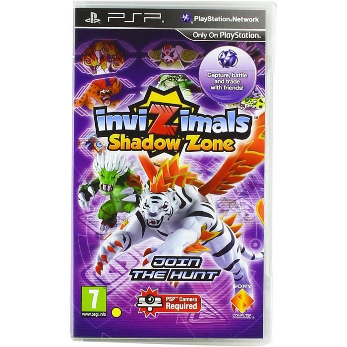 Invizimals Shadow Zone (Psp ) - Cdiscount Jeux vidéo