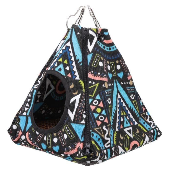 Hamac pour hamster - SURENHAP - Double face - Tapis en rotin et toile ...