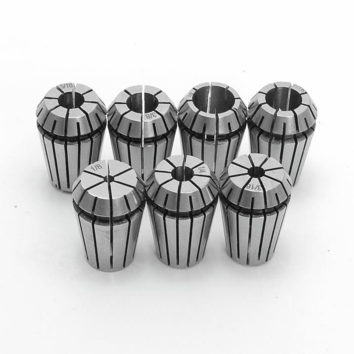 TEMPSA 7X ER20 Collet Pr CNC Machine Gravure - Cdiscount Bricolage