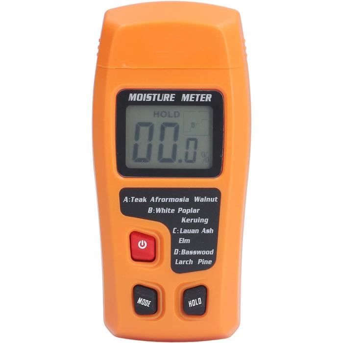 Humidimètre Pour Bois Humidimètre Numérique Haute Précision 4 Modes ...