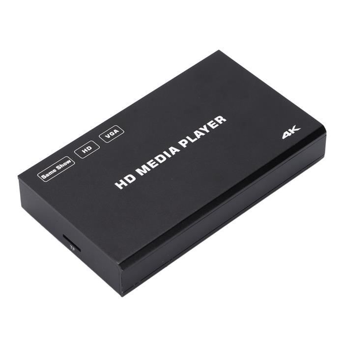 VINGVO Lecteur multimédia 4K HD Lecteur multimédia 4K A7 HD Lecteur ...