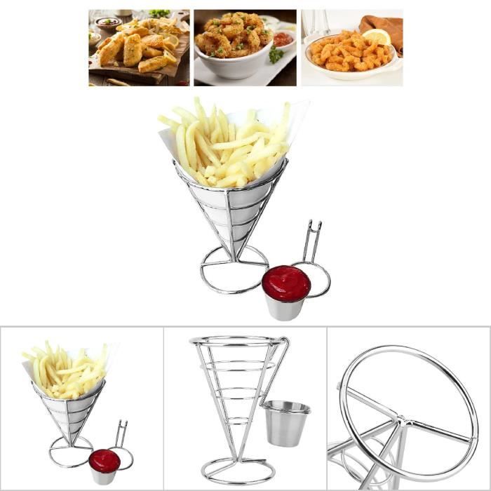 REN Plating French Fries Stand Buffet Cone Snacks Présentoir Paniers À ...