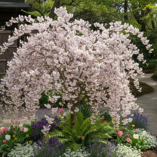 Cerisier du Japon Nain Kojo No Mai - Cdiscount Jardin