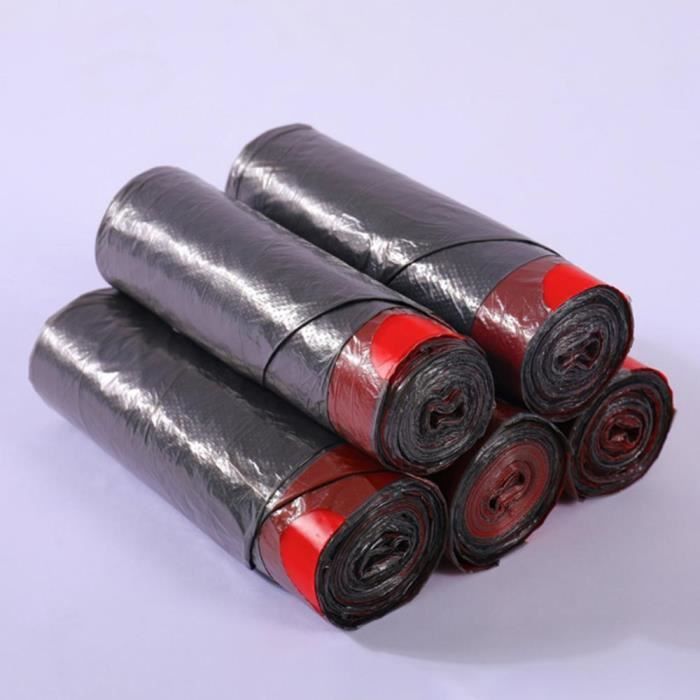 Noir1 - Grand sac à ordures jetable, 1 rouleau, sac à ordures de ...