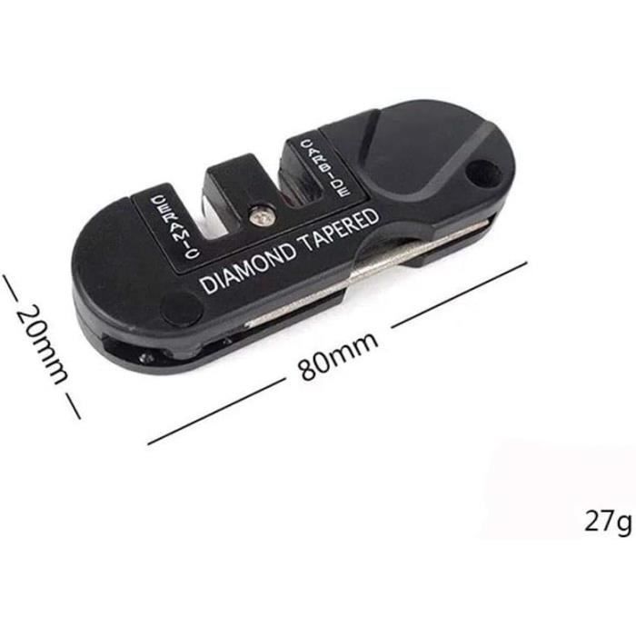 4-En-1 Aiguiseur Portable Outil D'Affûtage Multifonction Portable Extérieur Multifonction Tige D ...