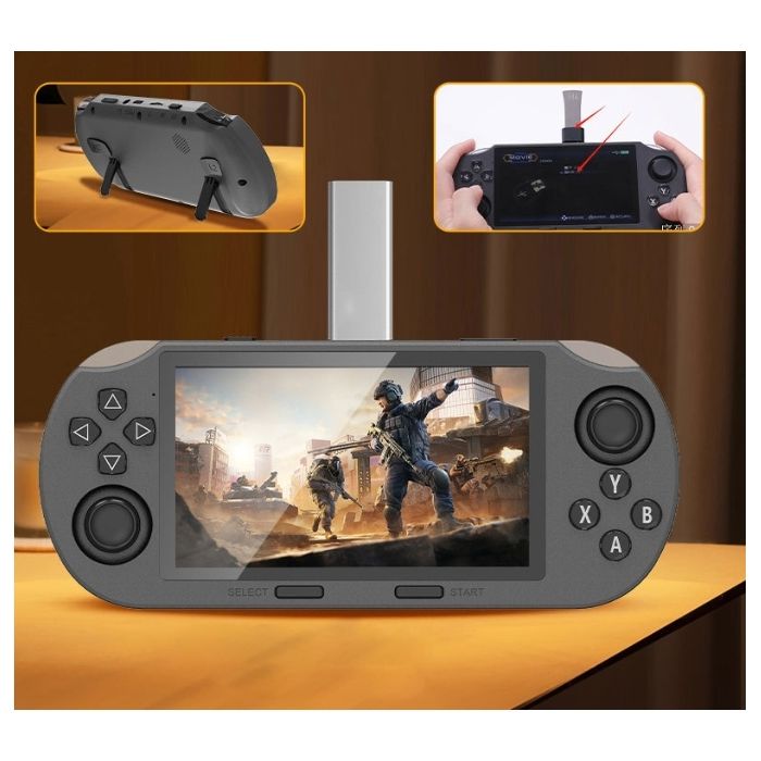 Console de Jeux Rétro NEOZHOU SF3000 Portable – Écran IPS 4,5" HD ...
