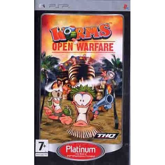 WORMS OPEN WARFARE / JEU PSP Platinum - Cdiscount Jeux vidéo