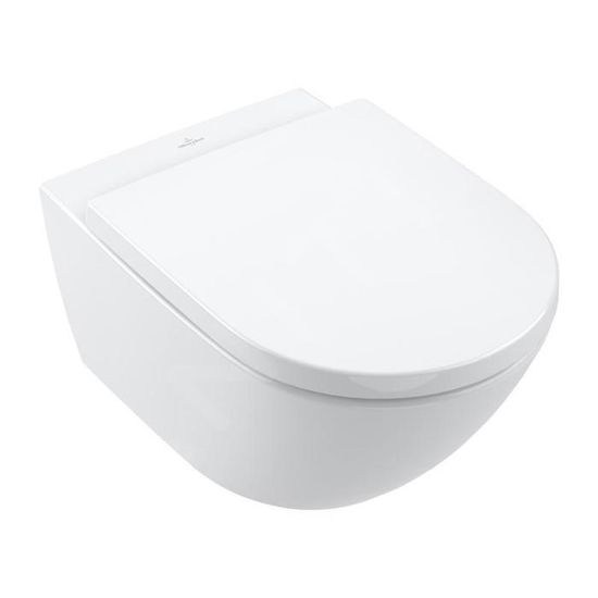 Villeroy & Boch Subway 3.0 WC suspendu, TwistFlush, blanc alpin ...