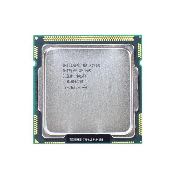 Xeon X3460 CPU - Socket 1156 4 cœurs 8 threads 2,80 GHz 8 Mo cache L3 ...