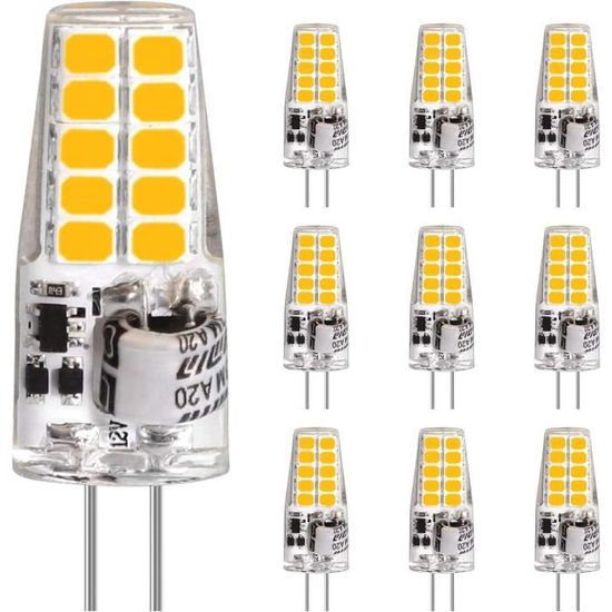3.5W G4 Ampoule LED,Équivalent 25W Lampe Halogène 35W Éclairage ...