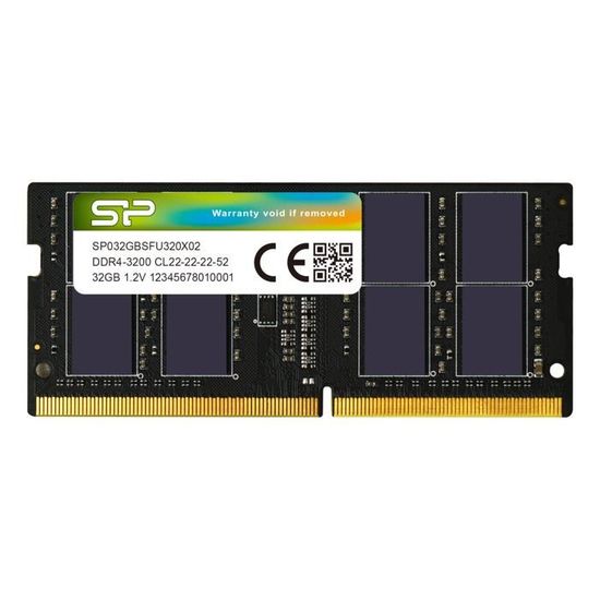 Mémoire RAM DDR4 - Silicon Power - 32Go 3200MT/s - SODIMM CL22 ...