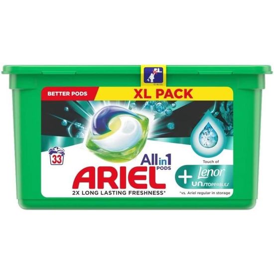 Ariel All-in-1 Pods+ Lenore Unstoppables 33 Unité[374] - Cdiscount ...
