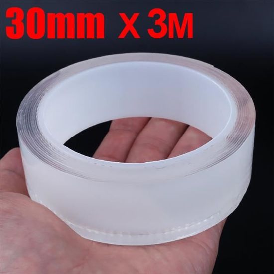 30 mm x 3 mètres - Bande Autocollante Anti-collision Pour Porte De ...