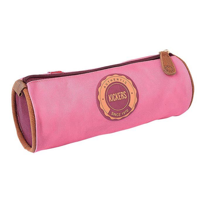 Trousse ronde KICKERS Girl rose - Cdiscount Bagagerie - Maroquinerie