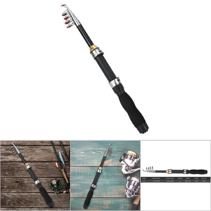 Telescopic Fishing Pole, Corrosion Resistant Comfortable Grip Sensitive ...