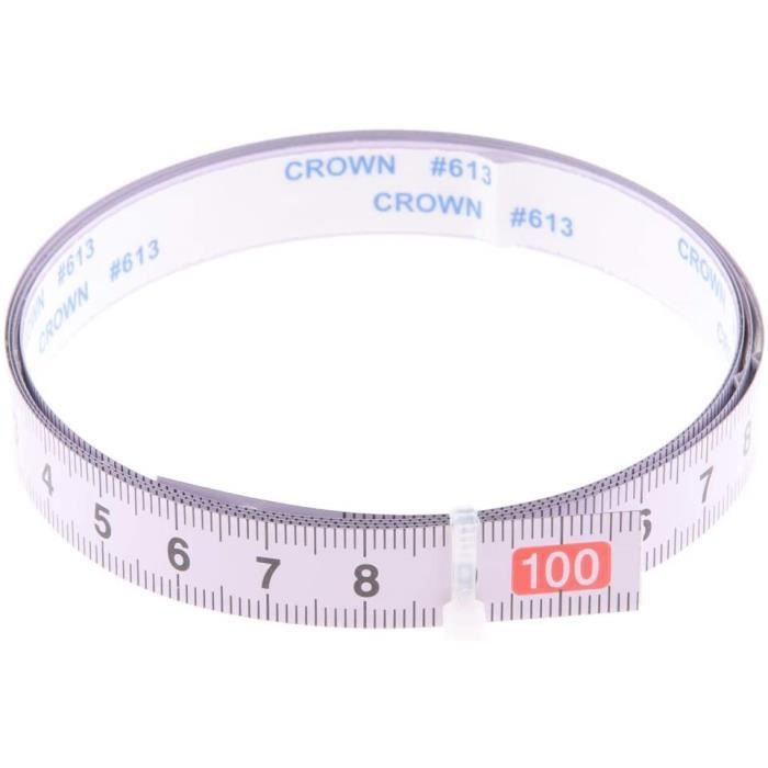 Ruban à Mesurer Metric Track Mètre à Ruban En Acier Auto-adhésif gauche ...