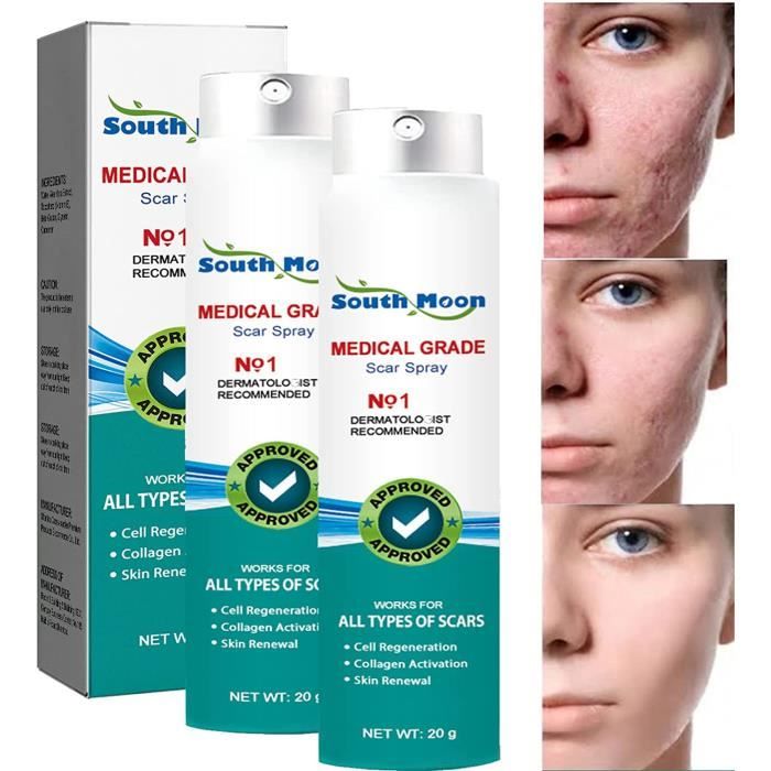 2PCS Scar Removal Spray 2023 New, Scar Remove Medical Grade Scar Spray ...