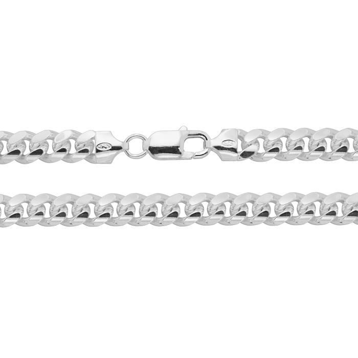 Bracelet en argent fin 925 pour homme et femme - 20cm*7mm - Achat / Vente bracelet - gourmette ...
