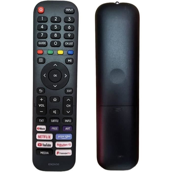 Hisense En2A30 En2G30H Télécommande Remplacée Pour Hisense Vidaa Tv ...