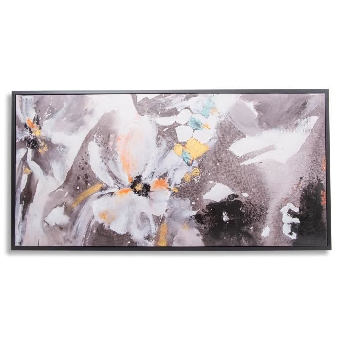 DekoArte – Tableau peinte à la main | Tableau Moderne Cadre Noir ...
