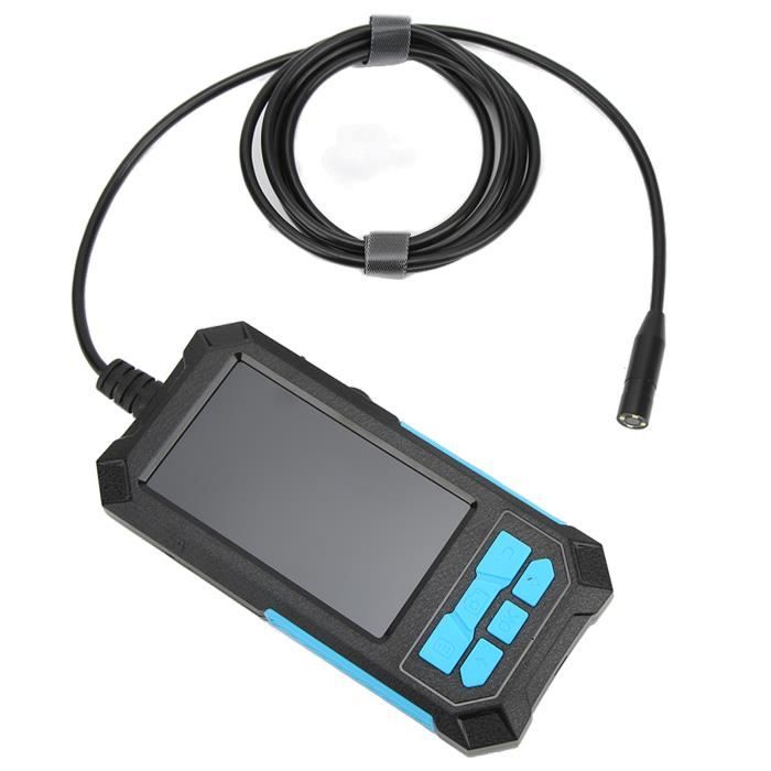 Fdit Caméra serpent HD 4.5in endoscope industriel IPS écran 5MP caméra ...