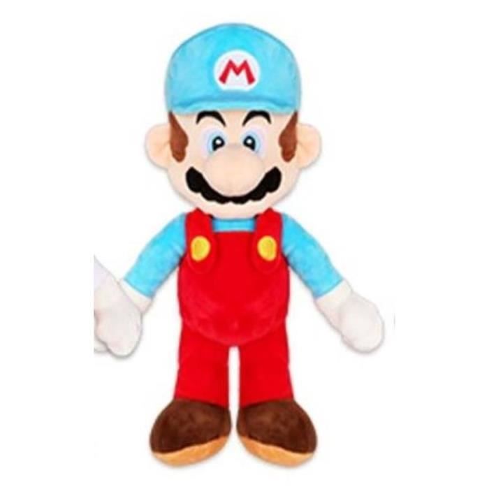 Peluche Super Mario Bros Fire and Ice 25 cm bleu - Cdiscount Jeux - Jouets