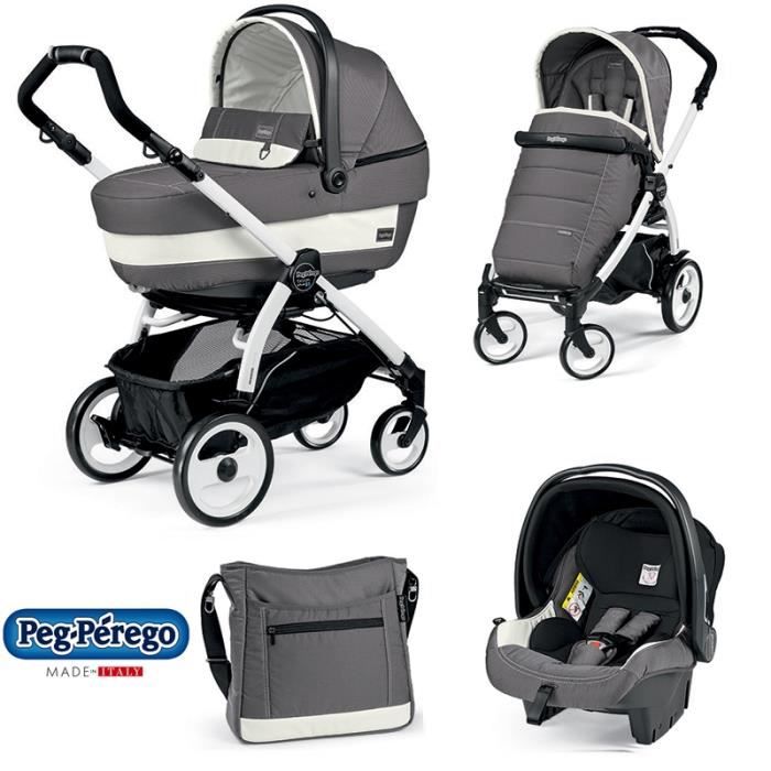 Peg Perego Trio Book ASCOT - Chassis Bp Noir - Cdiscount Puériculture ...