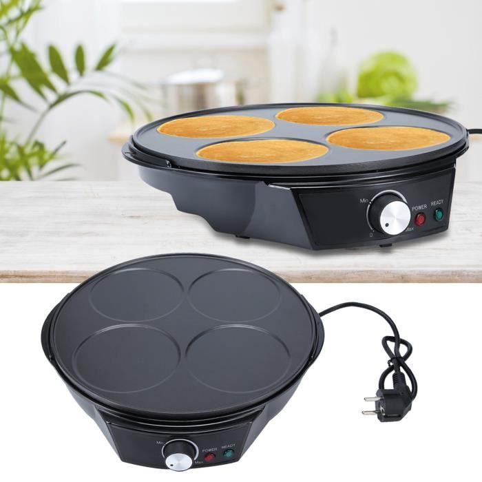 Machine à crêpes - QQMORA - Crêpière électrique - 1200W - Surface ...