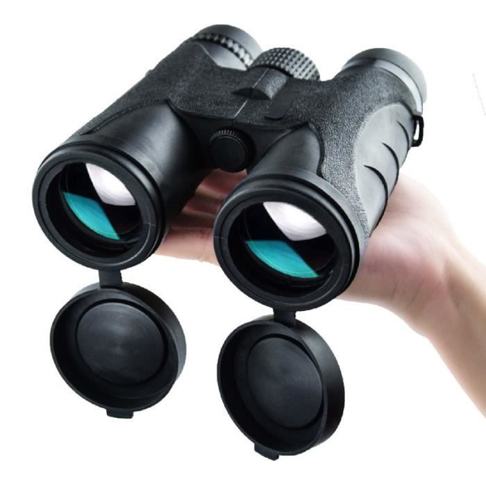 RUMOCOVO®jumelles 10X42, haute définition, HD, étanche, pour la chasse ...