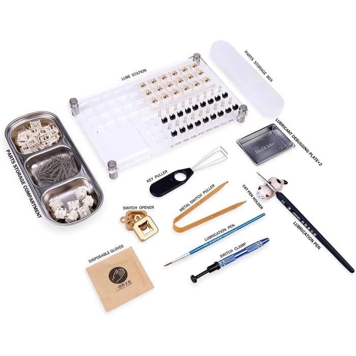 Station De Contrôle De Lubrification 33 Interrupteurs En Acrylique Avec ...