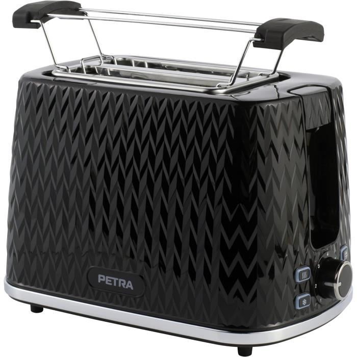 Pt3860Blkvdeeu10 Chevron Grille-Pain 2 Tranches, Thermostat 7 Niveaux ...